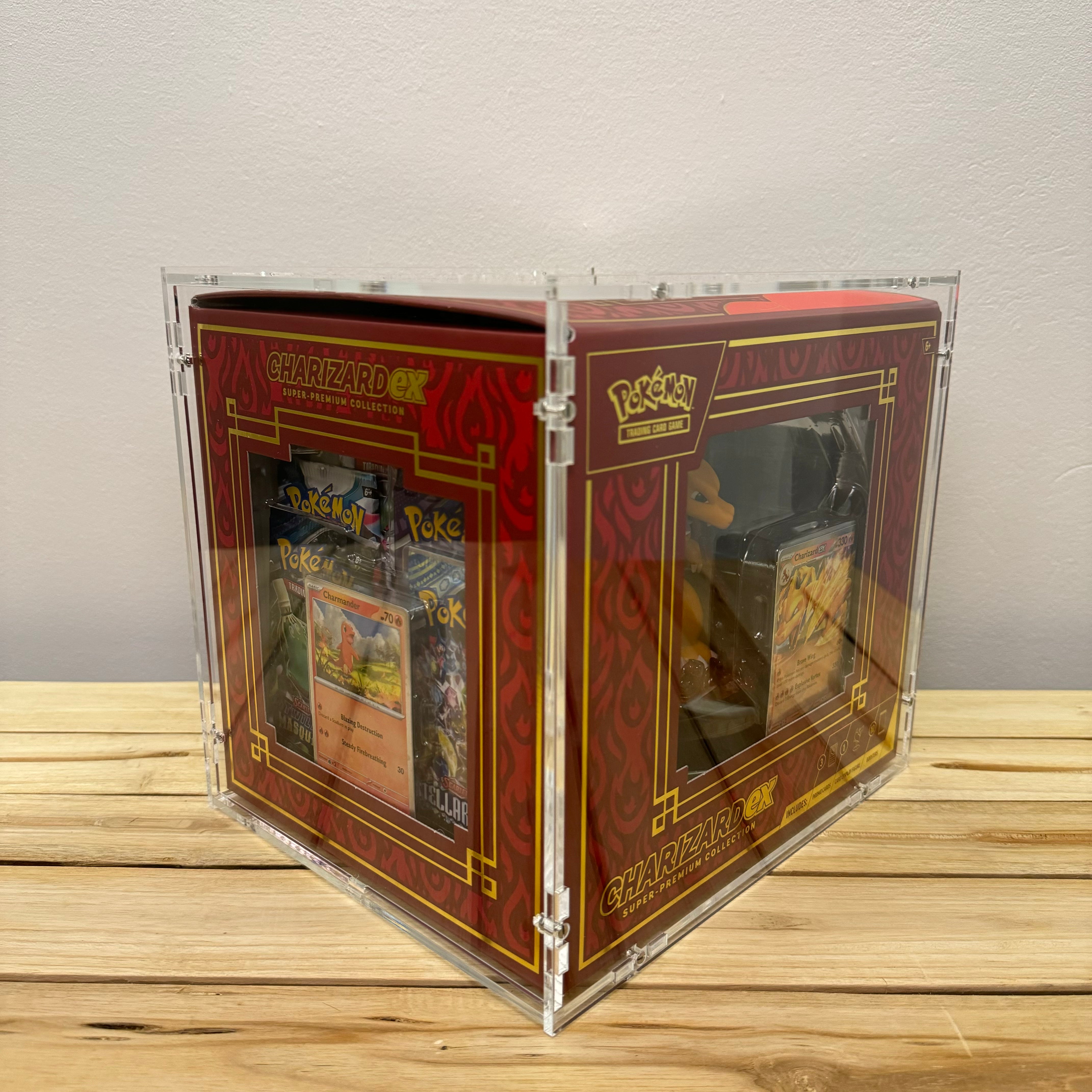 Acryl Case für Pokemon Charizard EX Super Premium Collection ...