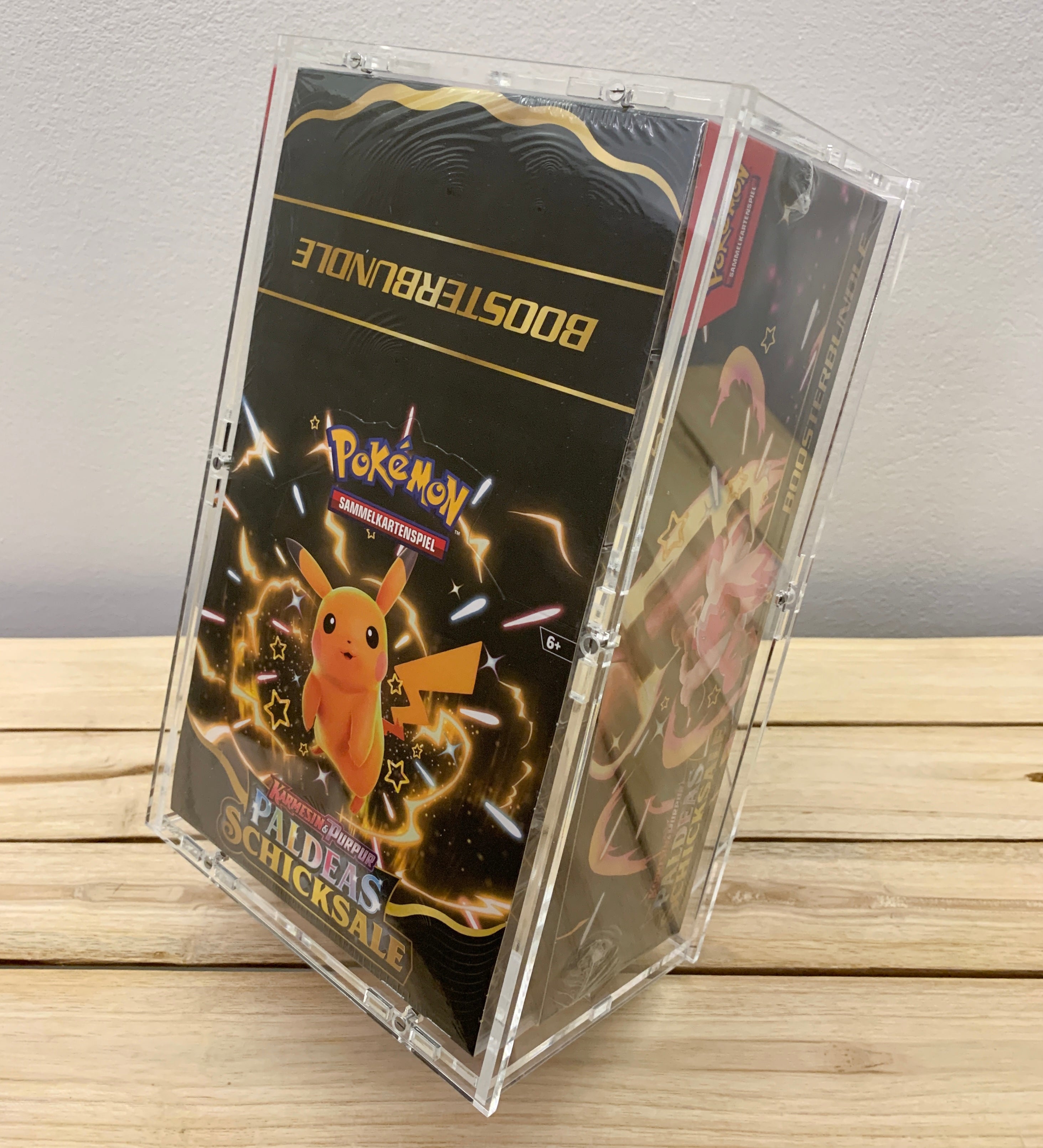 Acrylic Case for Pokemon 10 Booster Bundle Display Case – Kartenschatz ...