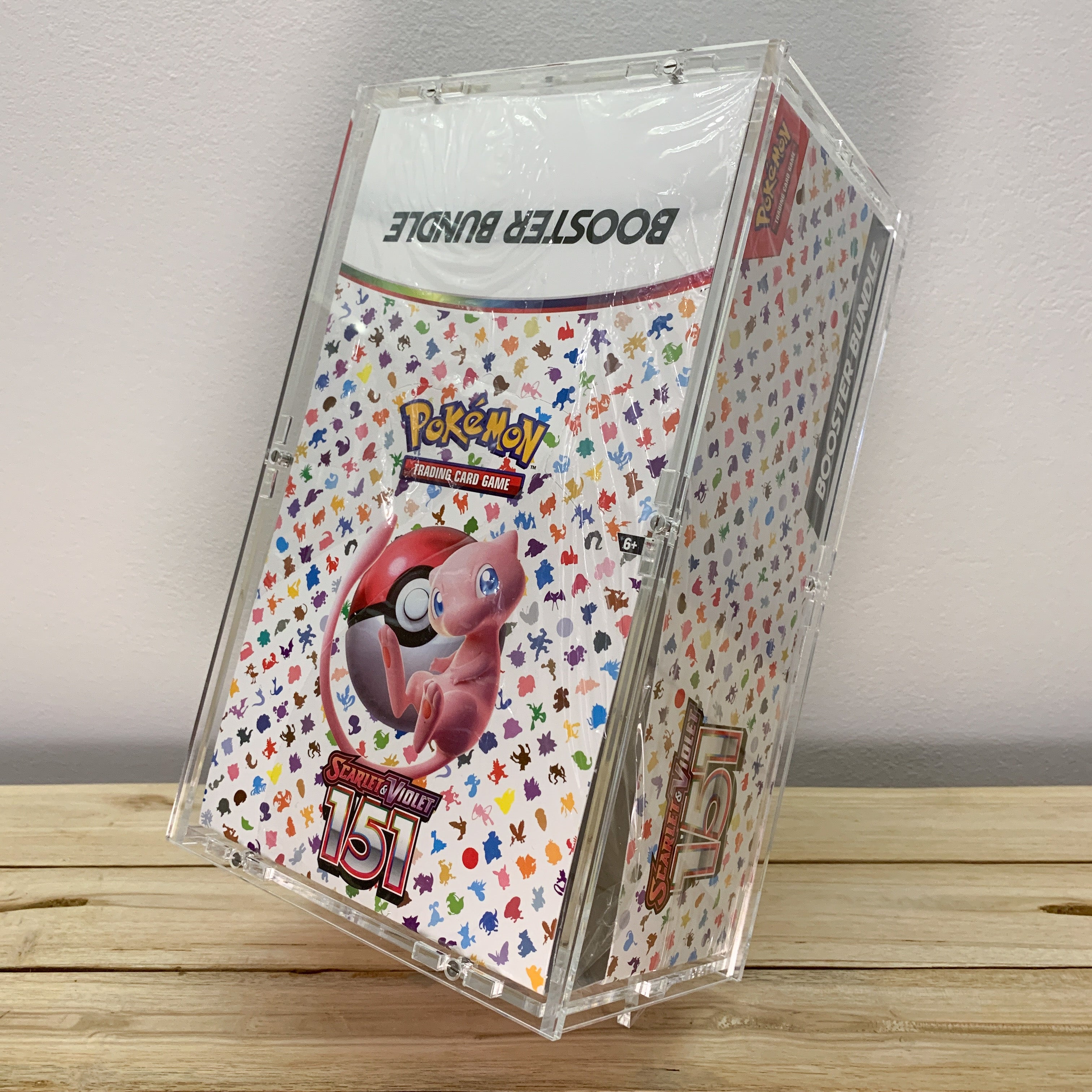 Acrylic Case for Pokemon 10 Booster Bundle Display Case – Kartenschatz ...