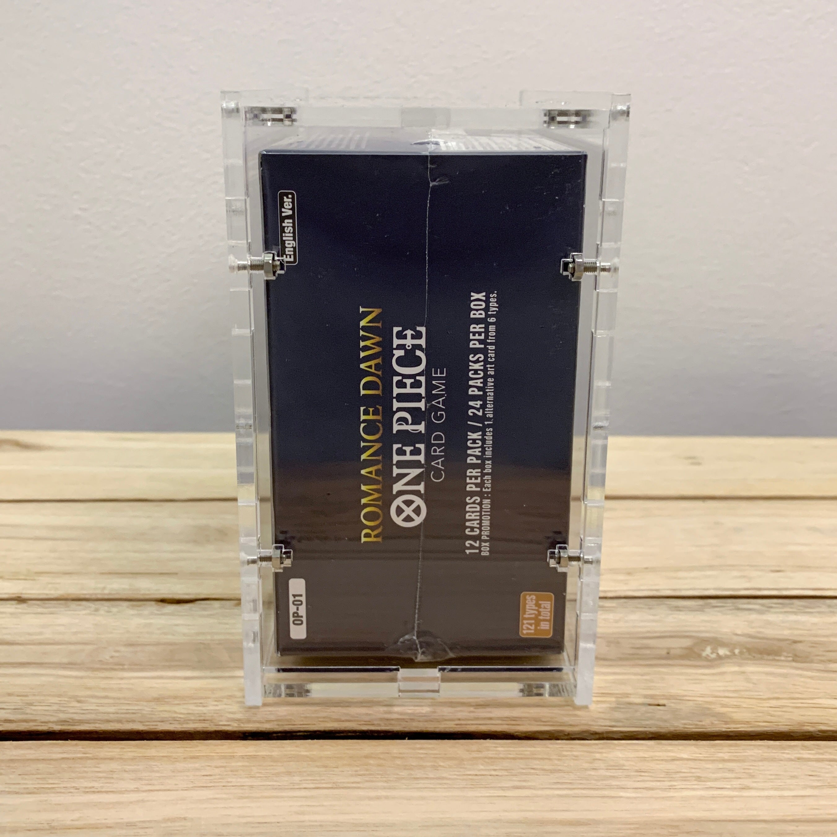 Acryl Case für One Piece 24 Booster Display (EN) OP01 - OP11 ...