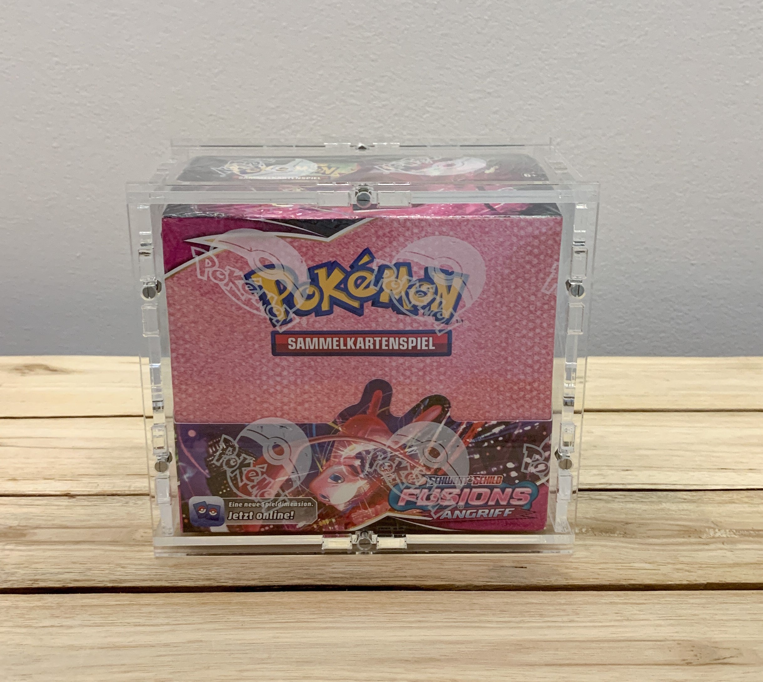 Acryl Case für Pokemon 36 Booster Display (z.B. Journey Together ...